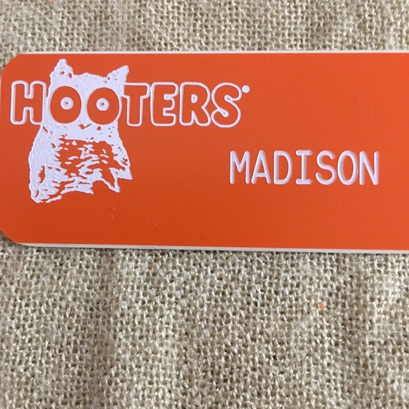 Hooters | Accessories | New Hooters Girl Uniform Name Tag ...